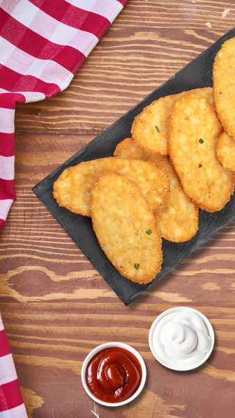 Oval Hash Brown